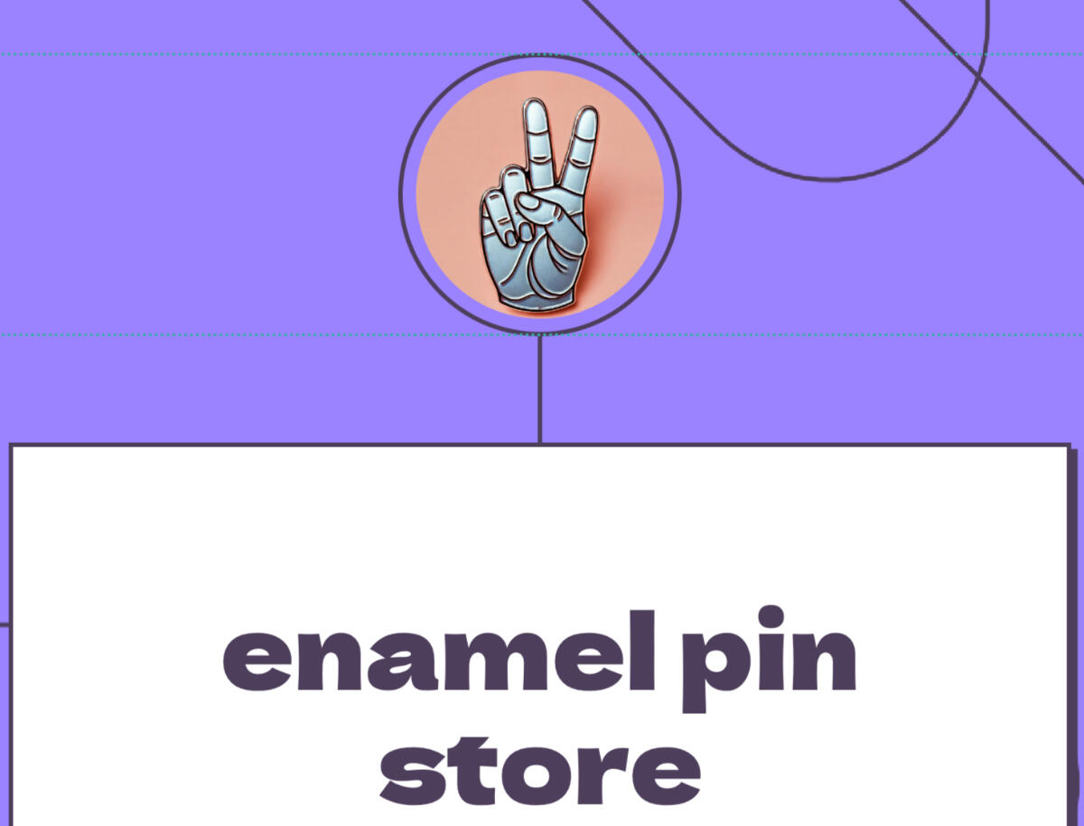 enamel pins store / curated enamel designer pins